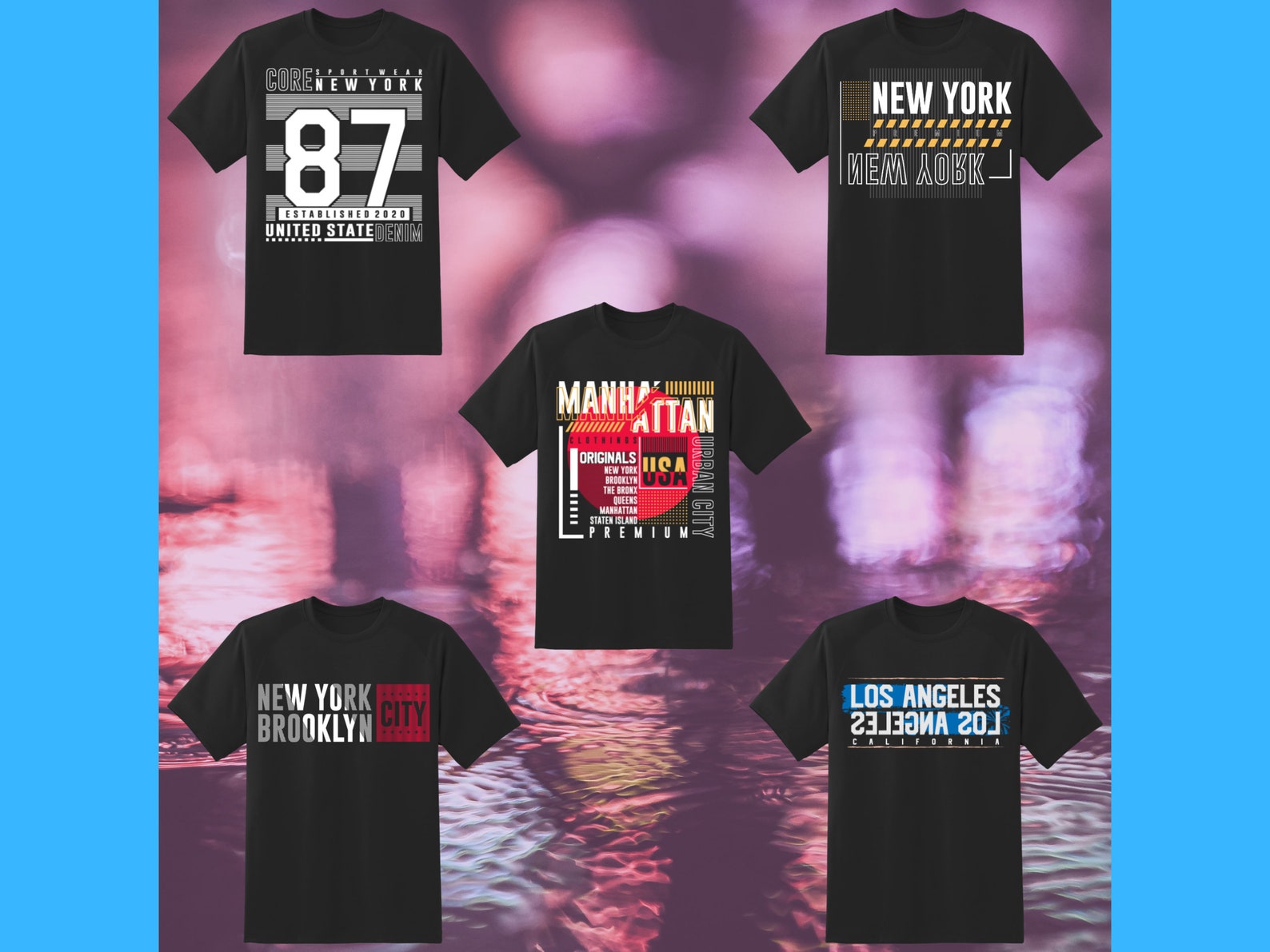 100 Urban Streetwear T-shirt Designs - PNG Designs With Transparent ...