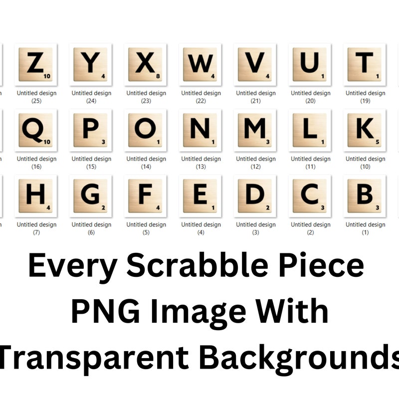 Scrabble Board Blank - Etsy