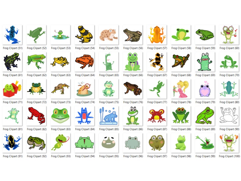350+ Frog Clipart Designs - PNG Images With Transparent Backgrounds ...