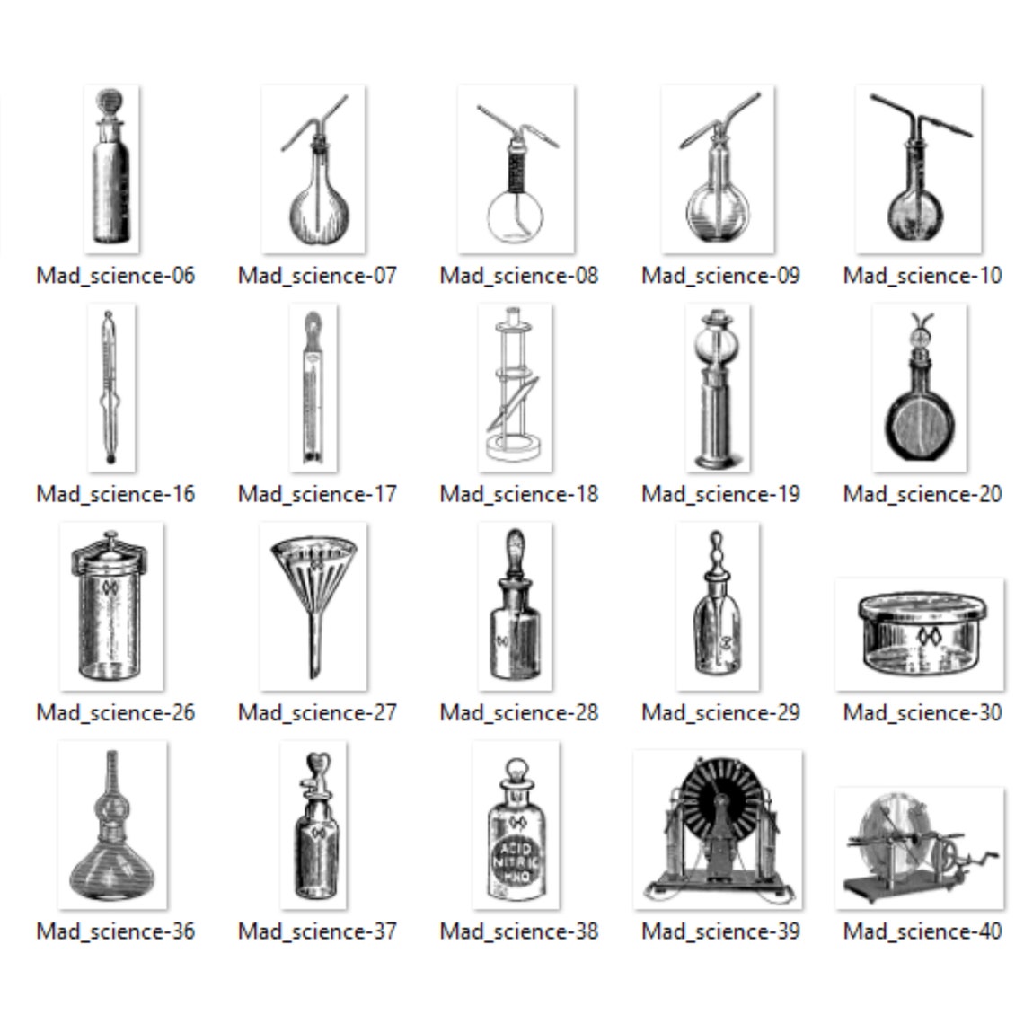 90 Vintage Science Illustrations Clipart Pngs PNG Images With ...