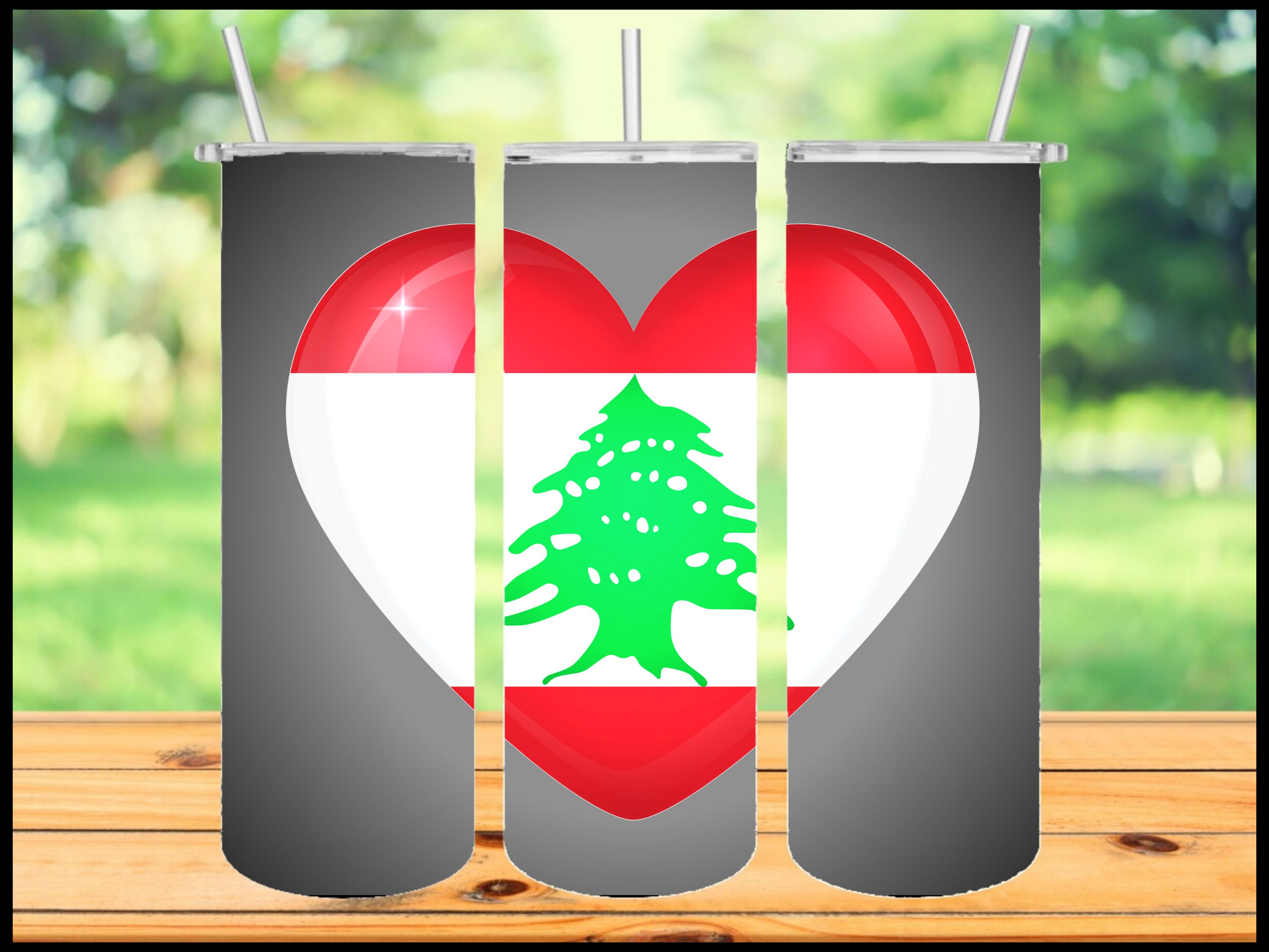 5 Lebanon Tumbler Designs - PNG Images for Sublimation Printing ...