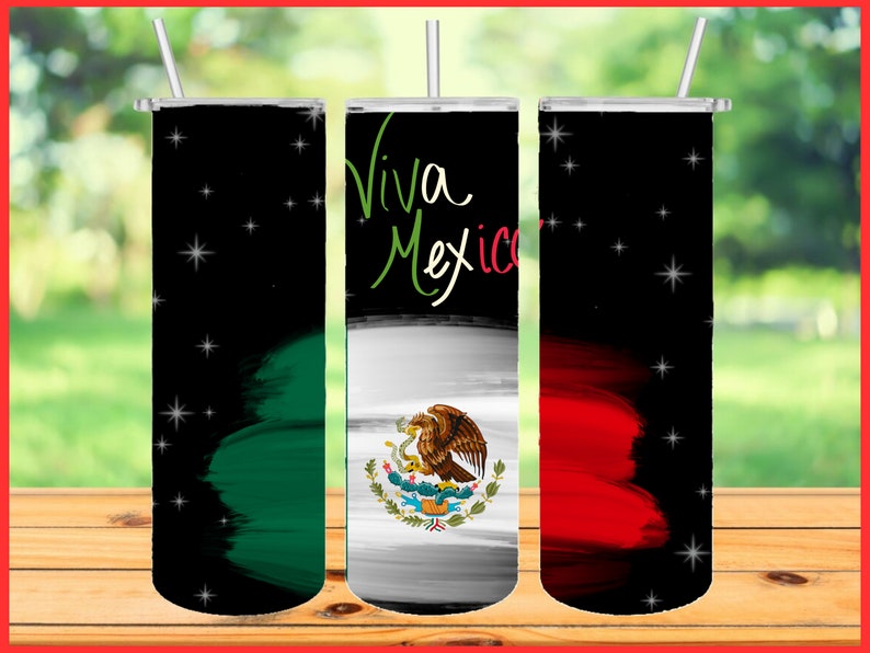 5 Mexico Tumbler Designs - Mexican Tumbler Wrap Designs - PNG Images ...