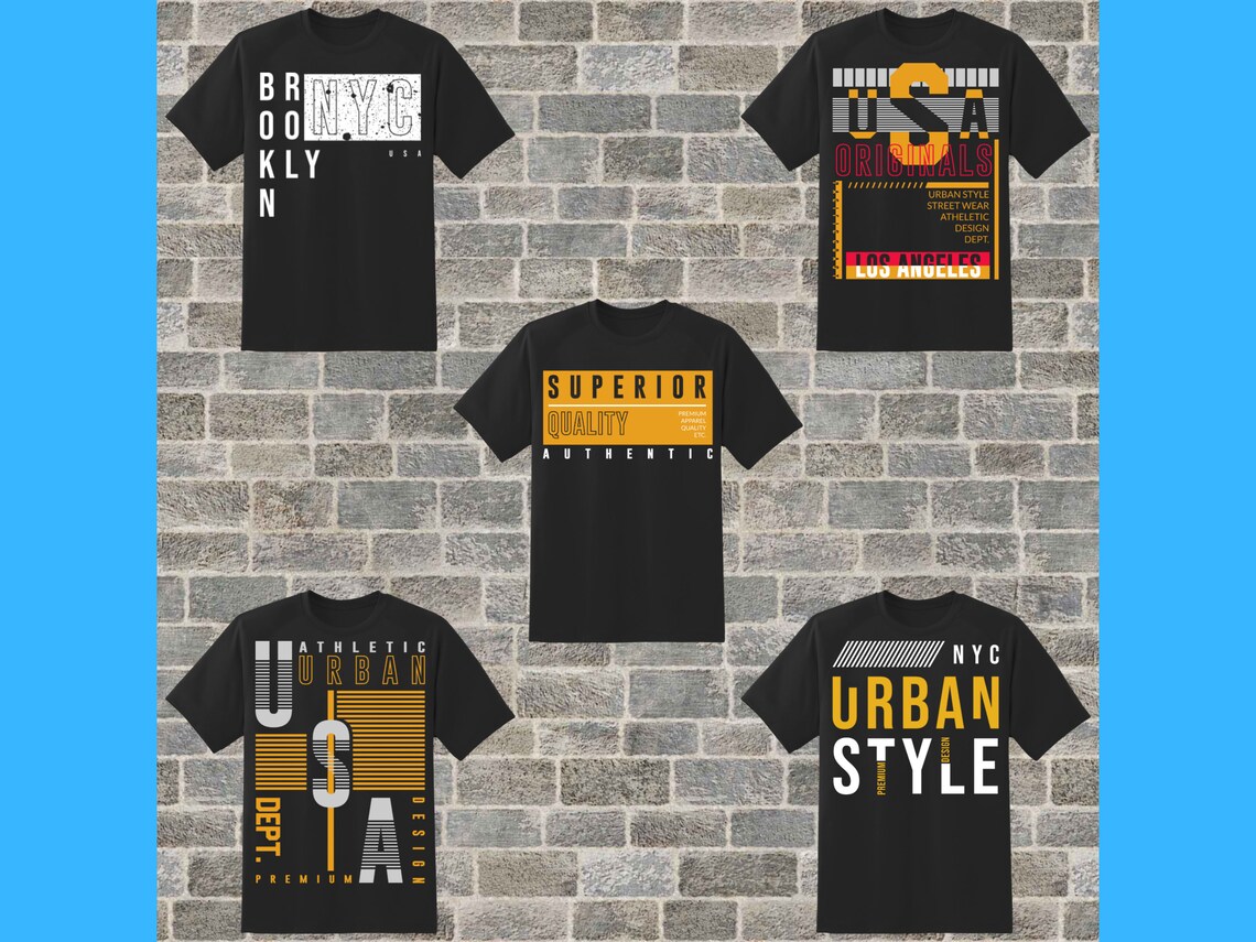 100 Urban Streetwear T-shirt Designs - PNG Designs With Transparent ...