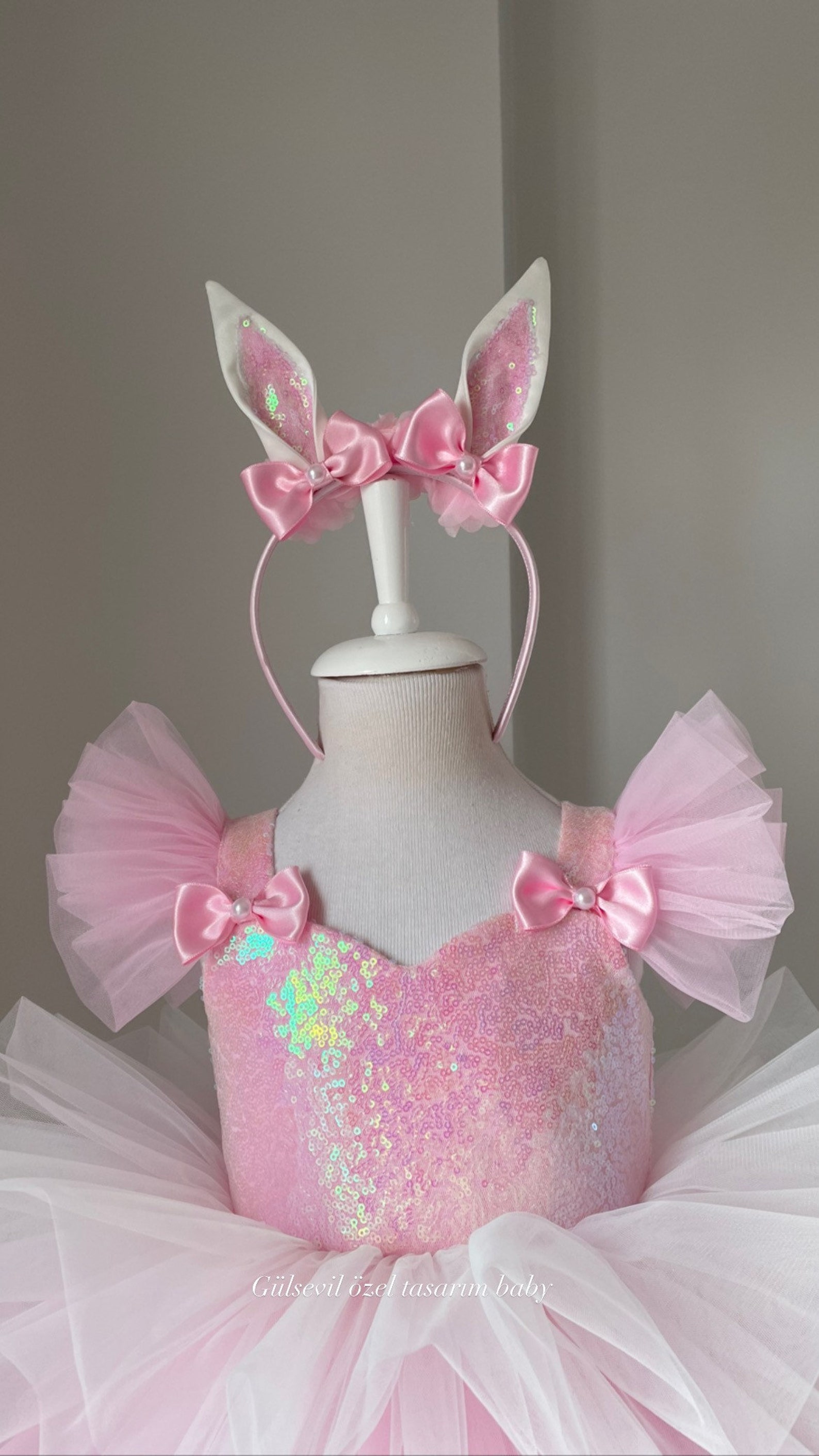 Bunny Themed Baby Dress/baby Dress/baby Girl Bunny Dress/bunny - Etsy