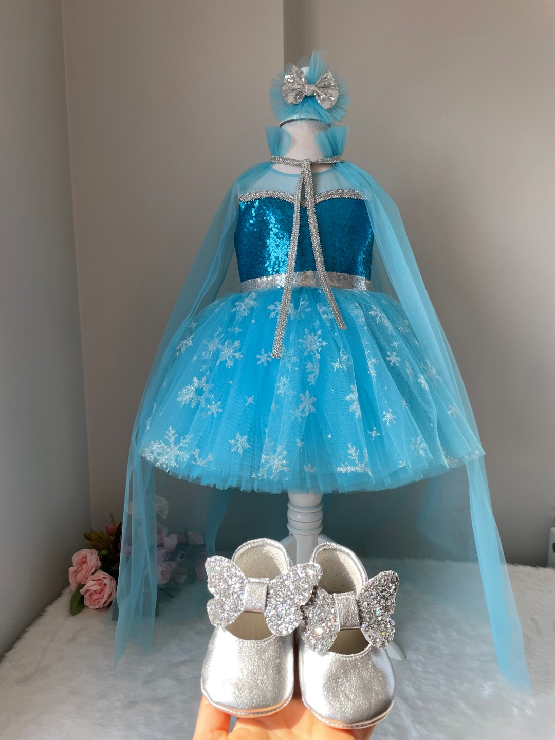 Elsa Costume, Elsa Dress ,baby Girl Dress Special Occasion, First ...