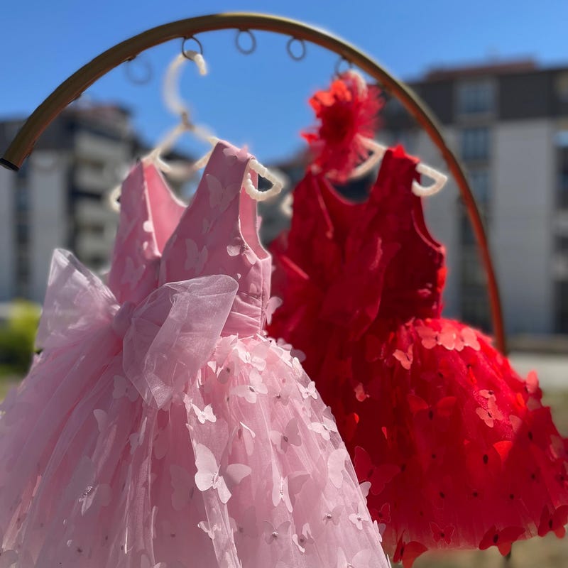 Butterfly Dress - Etsy