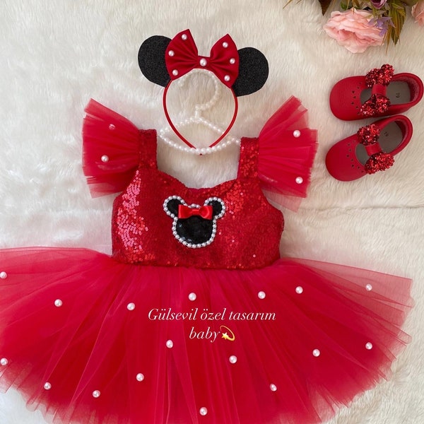 Minnie Mouse Red - Etsy