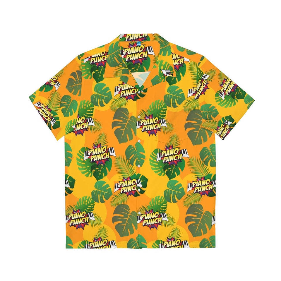 Piano Punch | Men's Hawaiian Shirt (AOP) | Band Merch sold by Gourab ...