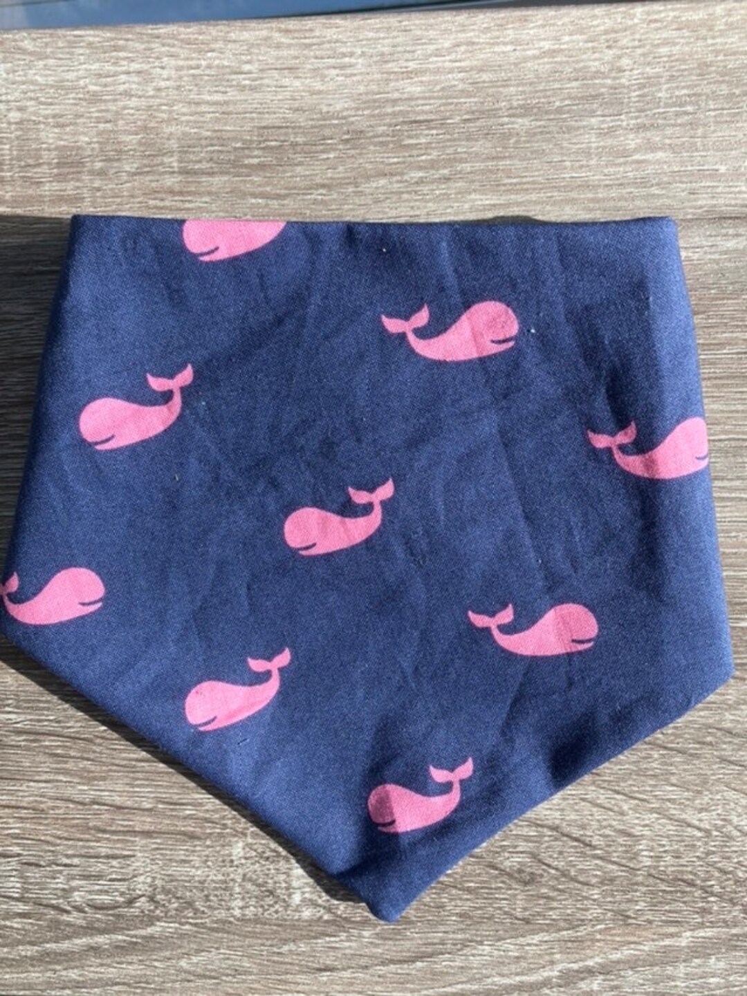 Whale Dog Bandana Tie On - Etsy