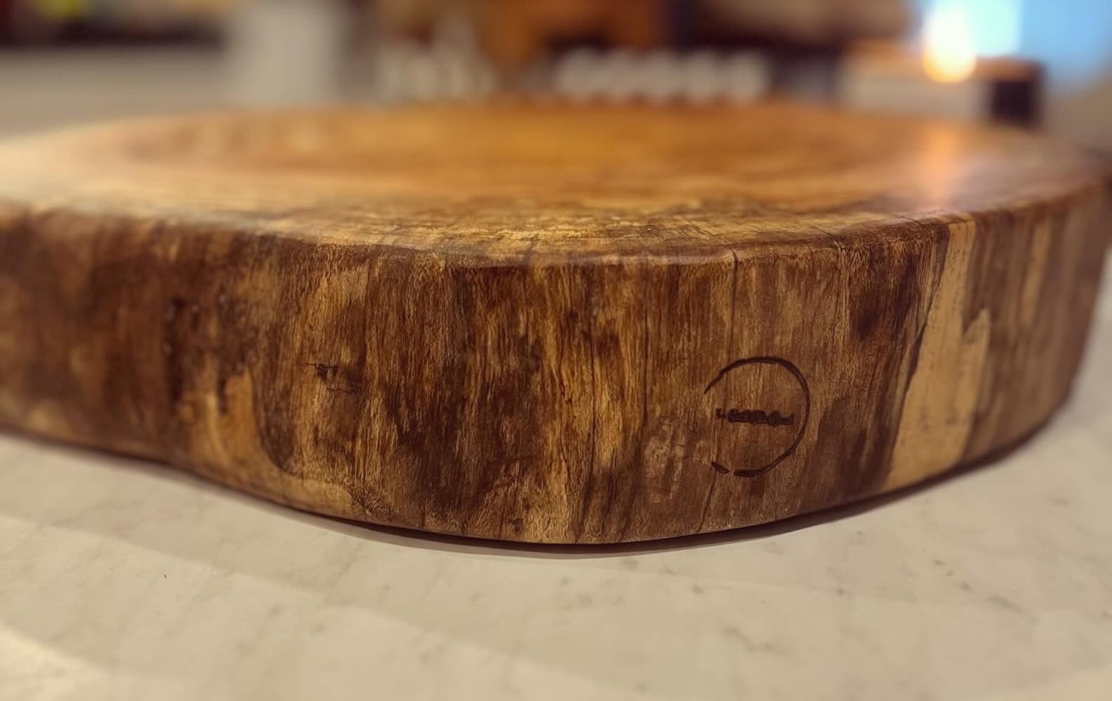 Live Edge Round - Etsy
