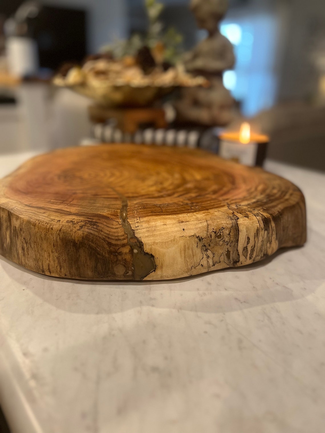 Live Edge Round - Etsy