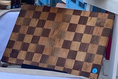 16 Checkerboard Cutting/charcuterie Board - Etsy