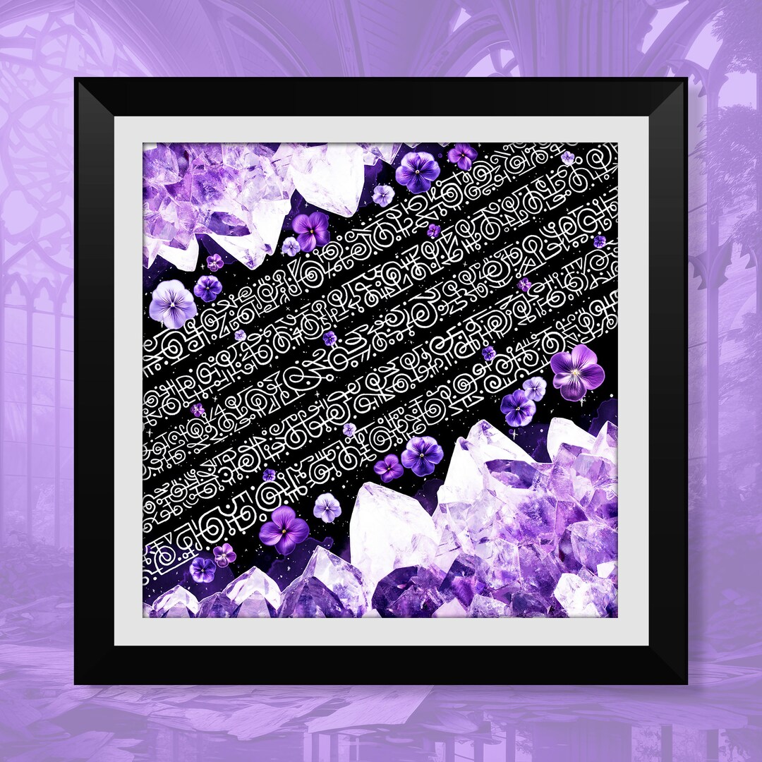 Light-coded Printable Poster / Multidimensional Magick / Energy ...