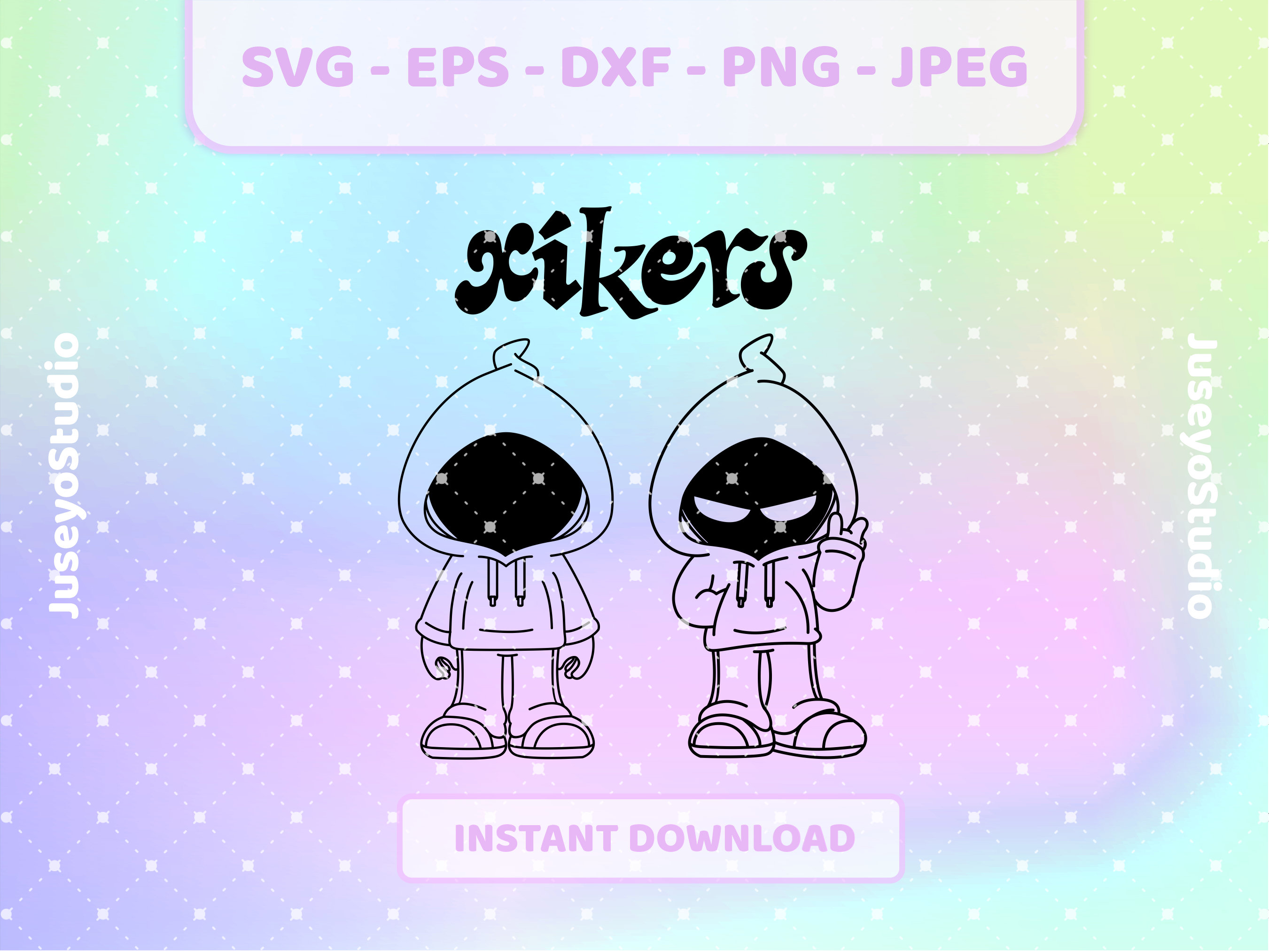 XIKERS Logo Trick or Treat K-pop Svg Png Jpg Eps Dxf - Etsy Canada