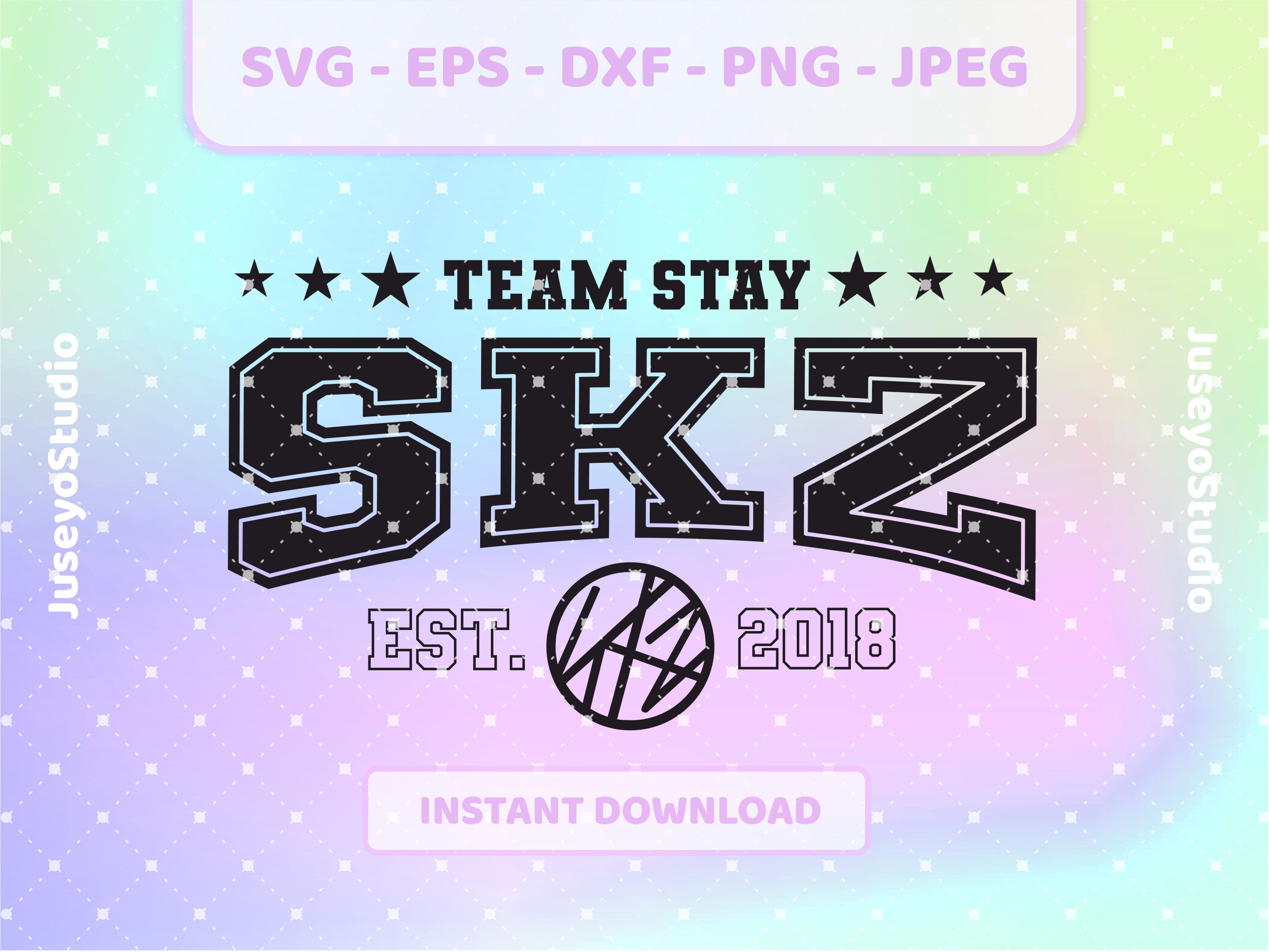 TEAM STAY Stray Kids SKZ kpop svg png jpg eps dxf Stray - Etsy Nederland