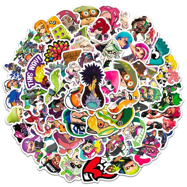 Shop Splatoon Stickers Online - Etsy