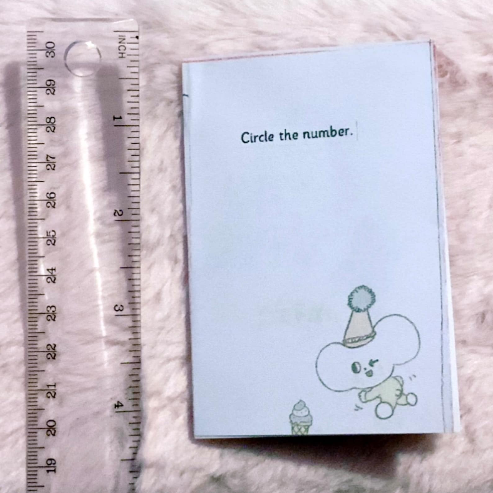 CIRCLE THE NUMBER Small Recovery Zine (collage, Original Art, Stickers ...