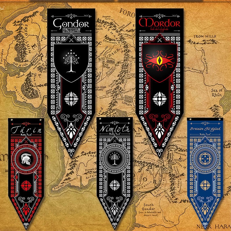 Lord Of The Rings Gondor Flag