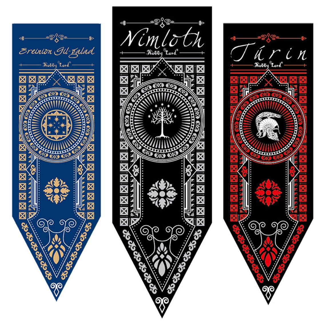 Lord of the Rings Flag Lotr Banner of Nimloth Turin - Etsy
