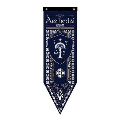 Lord of the Rings Flag Lotr Banner of Arnor Arthedain - Etsy Canada