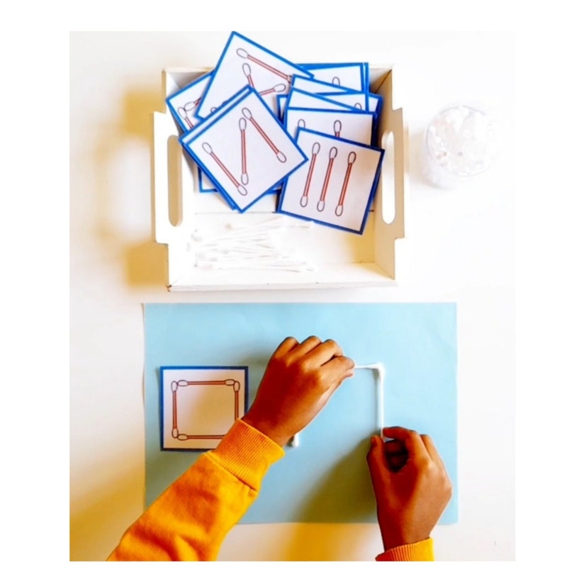 Fine Motor With Q Tip - Etsy