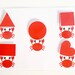 Shape Matching Game, Fine Motor Skills - Etsy