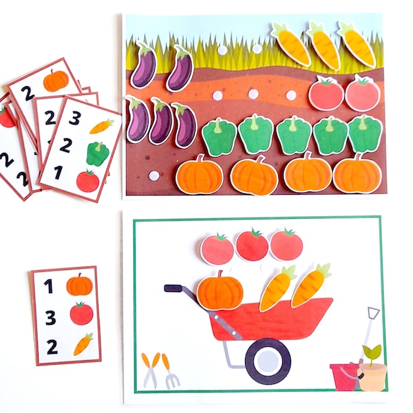 Matching Fruits Flash Cards , Memory Game, Printable Game for ...