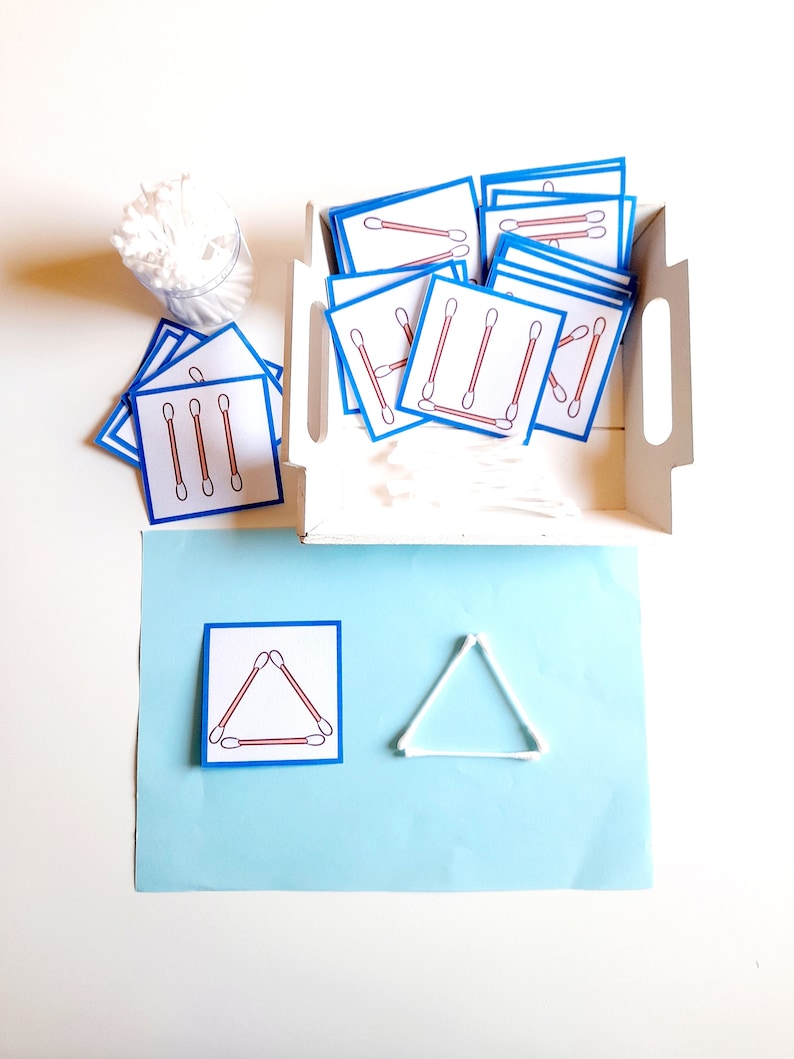Fine Motor Activities With Q-tip for Preschool and Kindergarten Kids - Etsy