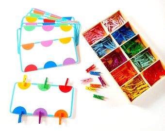 Color Matching Activity Printable Match the Crayons Colors Digital ...