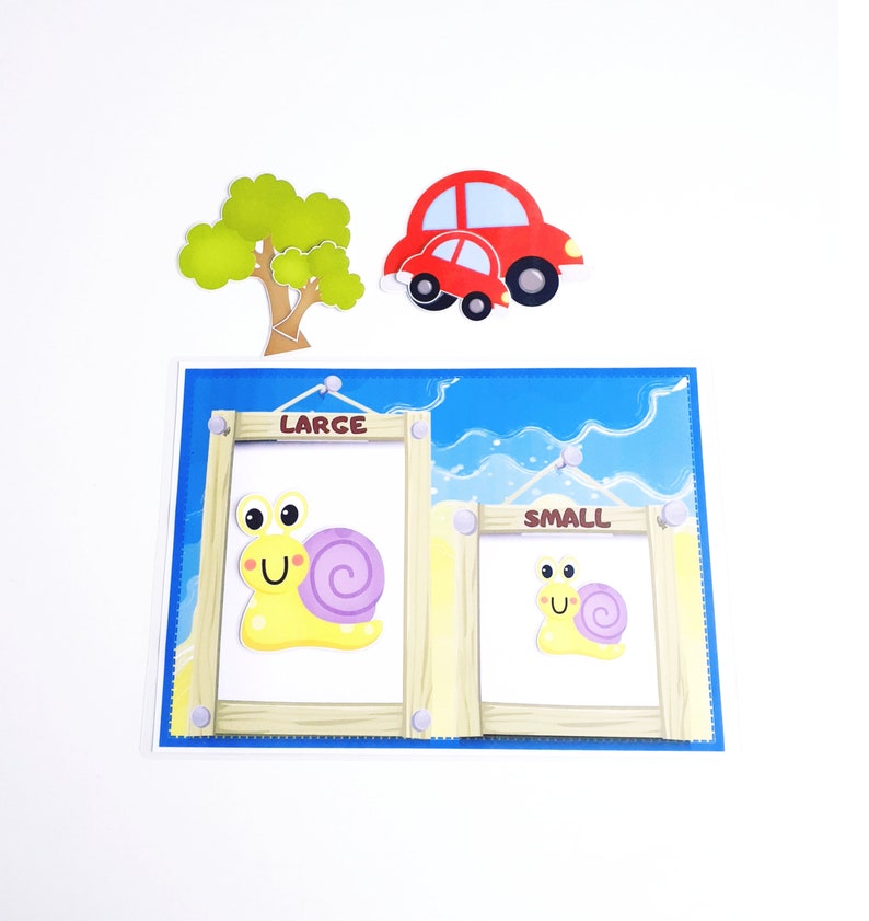 Size Sorting Game Printable Size Sort Activity for Toddlers - Etsy