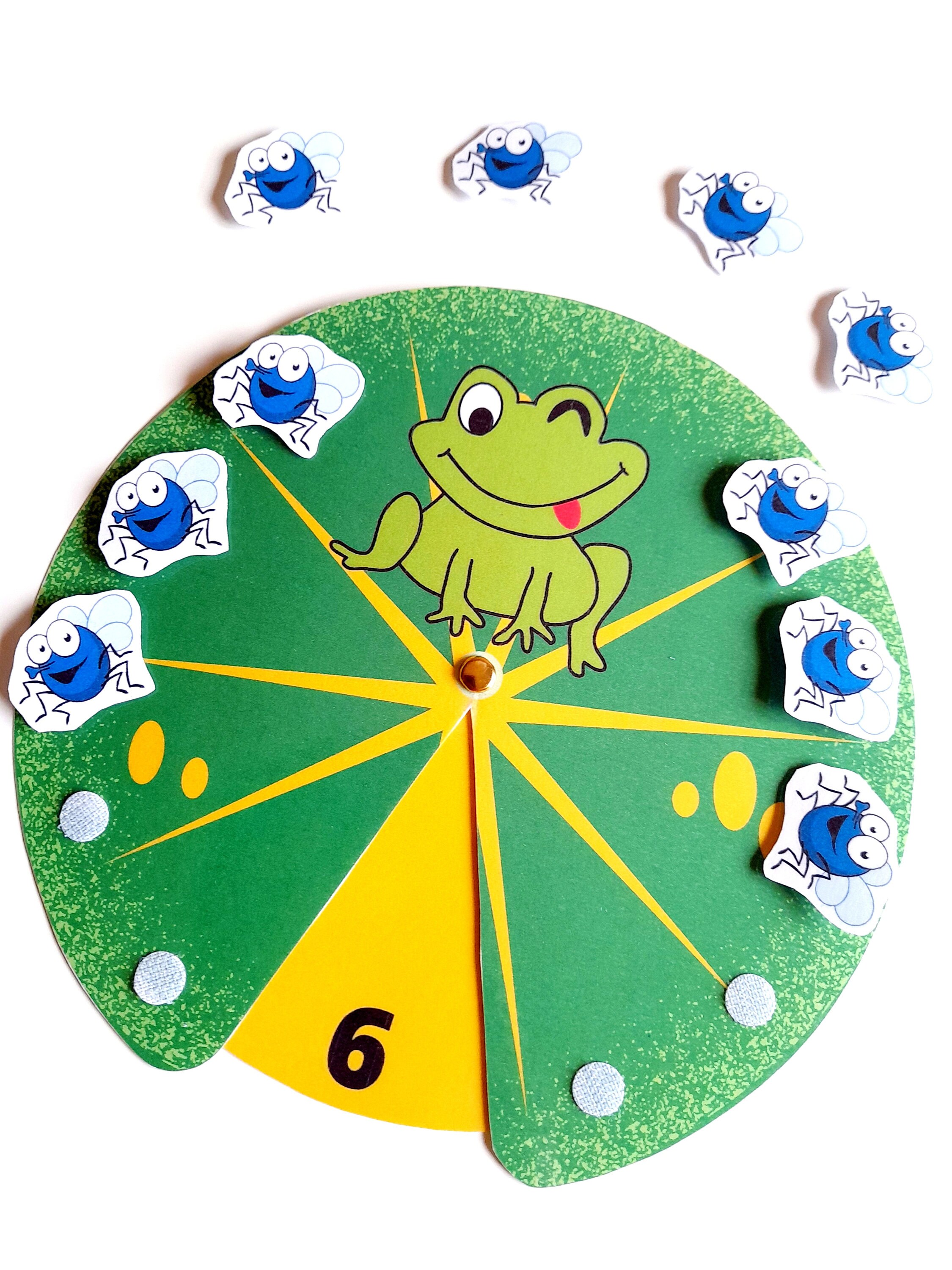 Frog Counting Activity, Preschool Counting, Kindergarten Worksheets ...