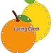 Fruits and Vegetables Lacing Activity, Toddler Lacing Practice, Preschool Fine Motor Skills ...