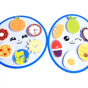 Shape Matching Game, Fine Motor Skills - Etsy