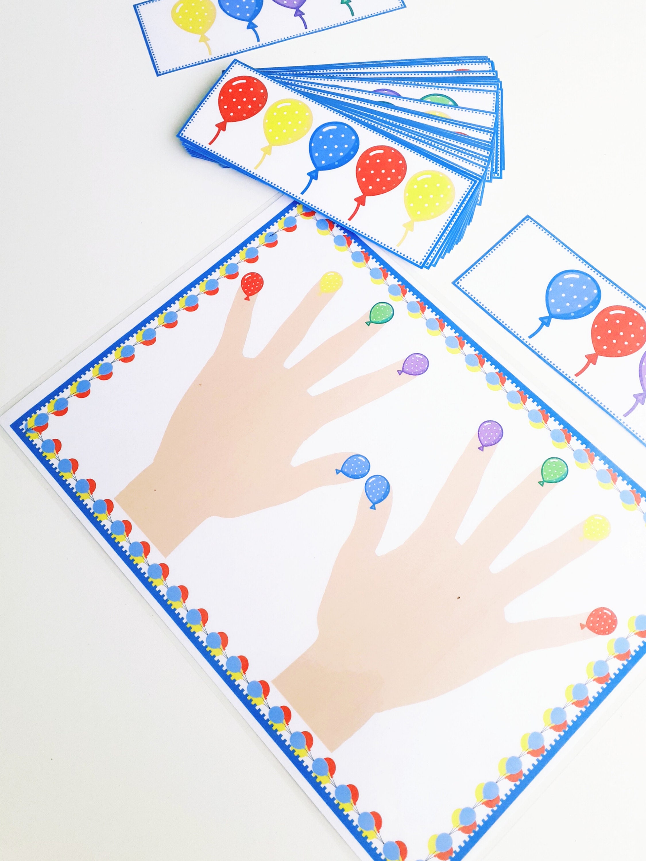 Hands on Montessori Activities, Color Matching Game, Fine Motor Skills ...