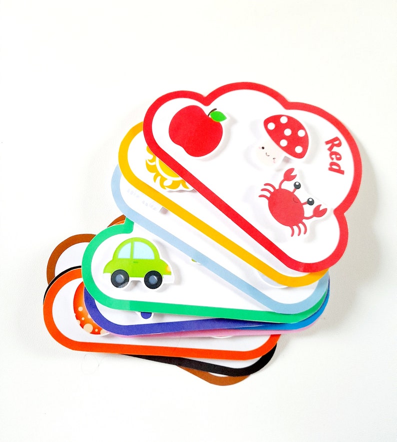 Printable Color Matching Activity For Kids Etsy