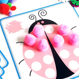 Ladybug Color Sorting, Sorting Color, Fine Motor Skills, Home School ...