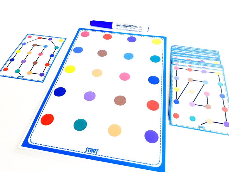 Copy the Pattern, Printable Pattern Activity for Toddlers - Etsy