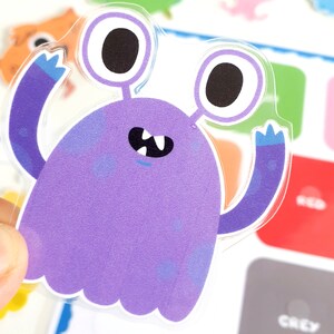 Monster Color Matching Worksheet, Printable Color Matching , Learning ...