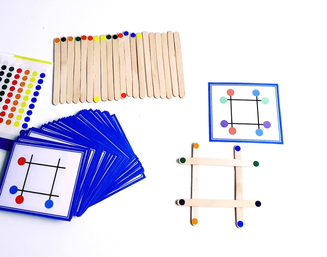 Fine Motor Activities With Stick, Fine Motor Skills, Pattern Activity ...