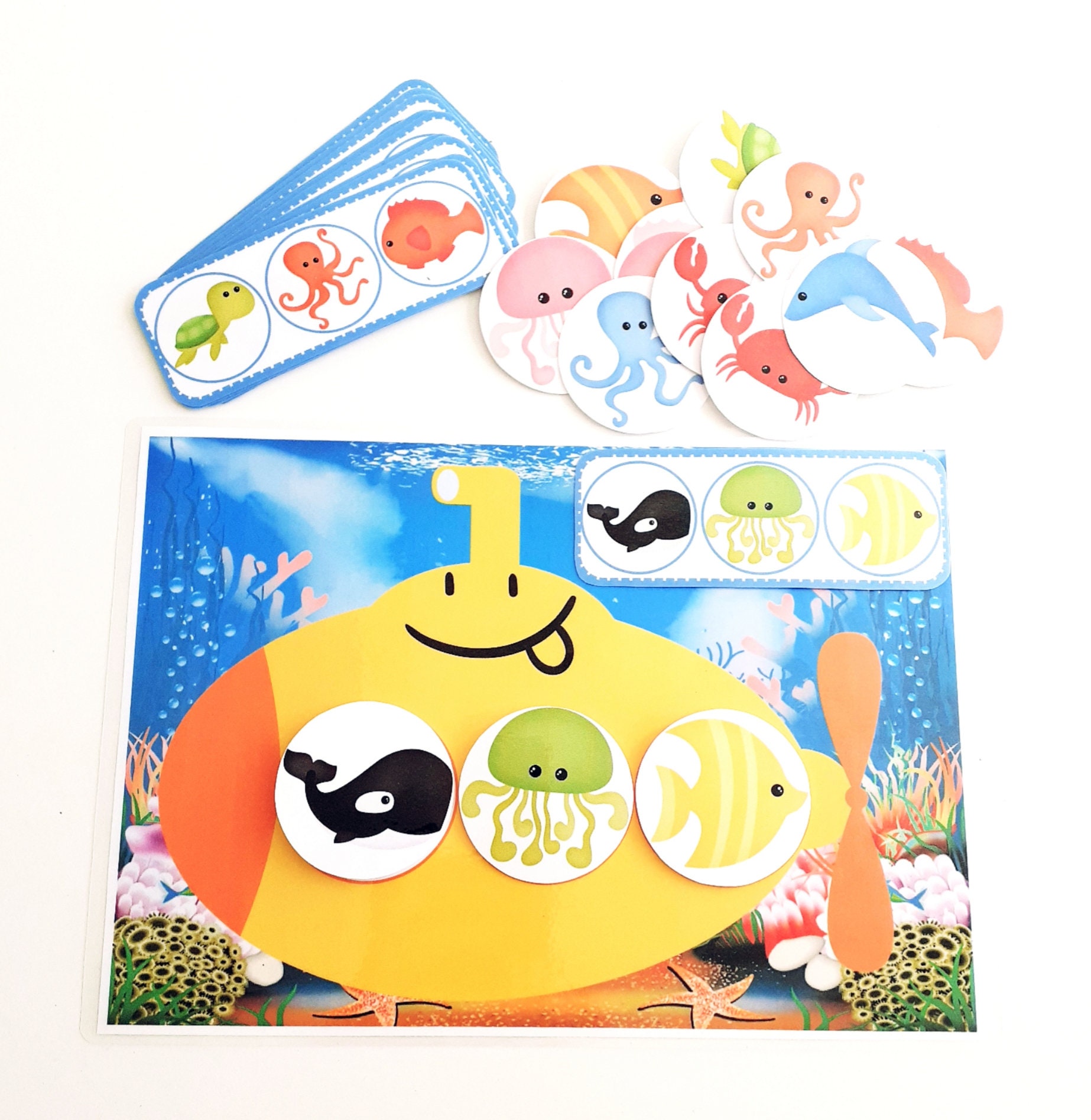 Animal Pattern Activity, Pattern Strips, Animal Matching Game, Busy ...