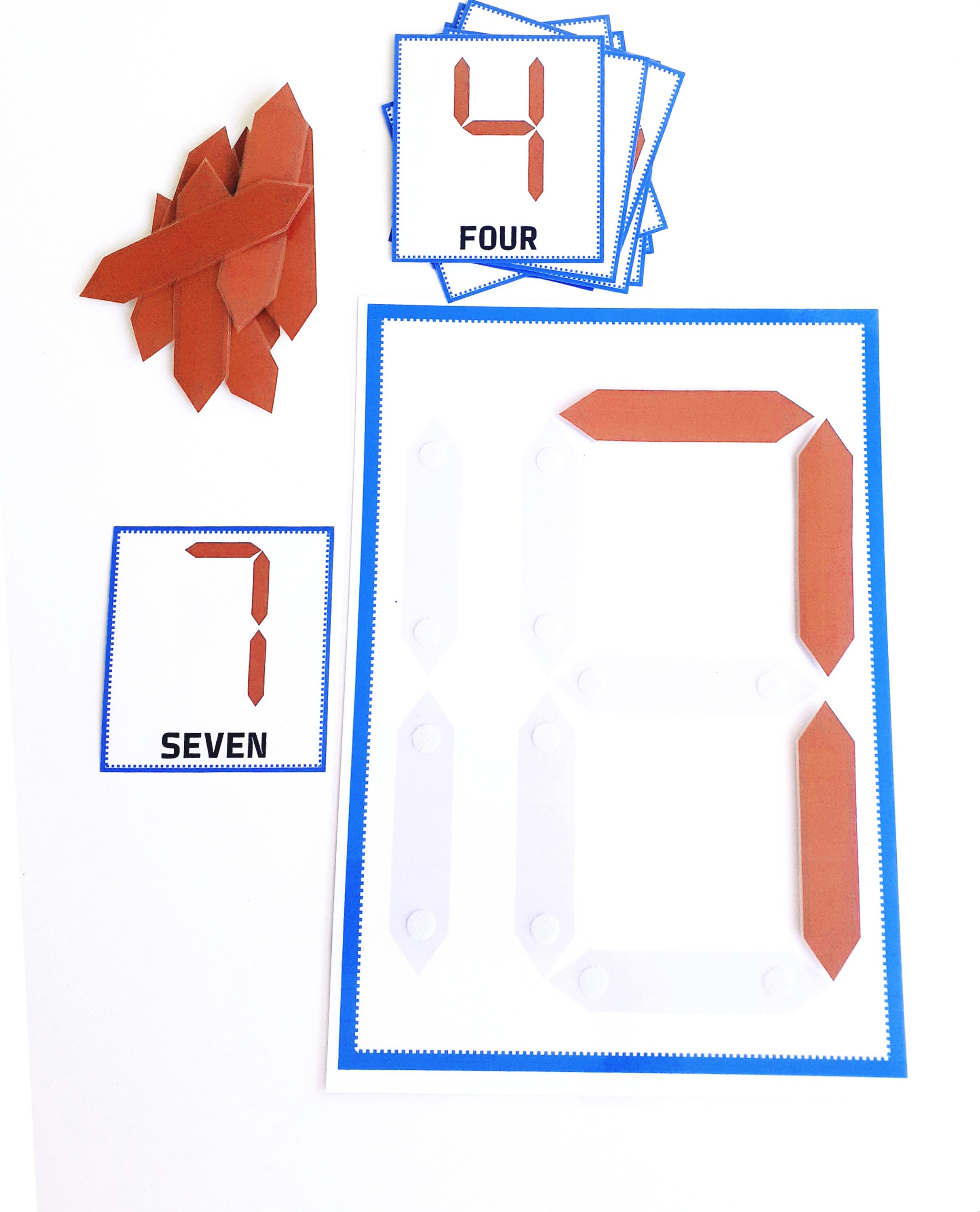 Learn Numbers 1 to 10 Digital Numbers 1 to 10 Number - Etsy