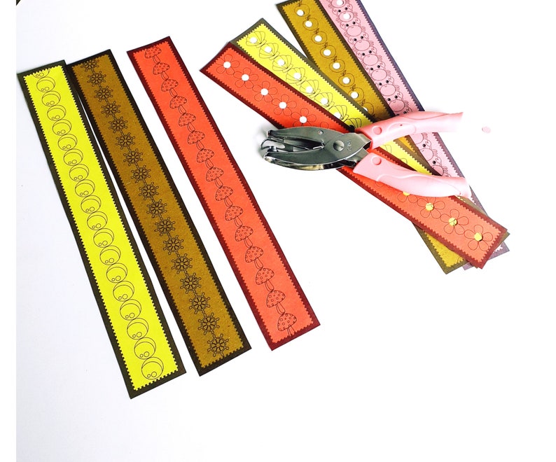 Punch Cards Hole Punch Activity Fine Motor Skills - Etsy