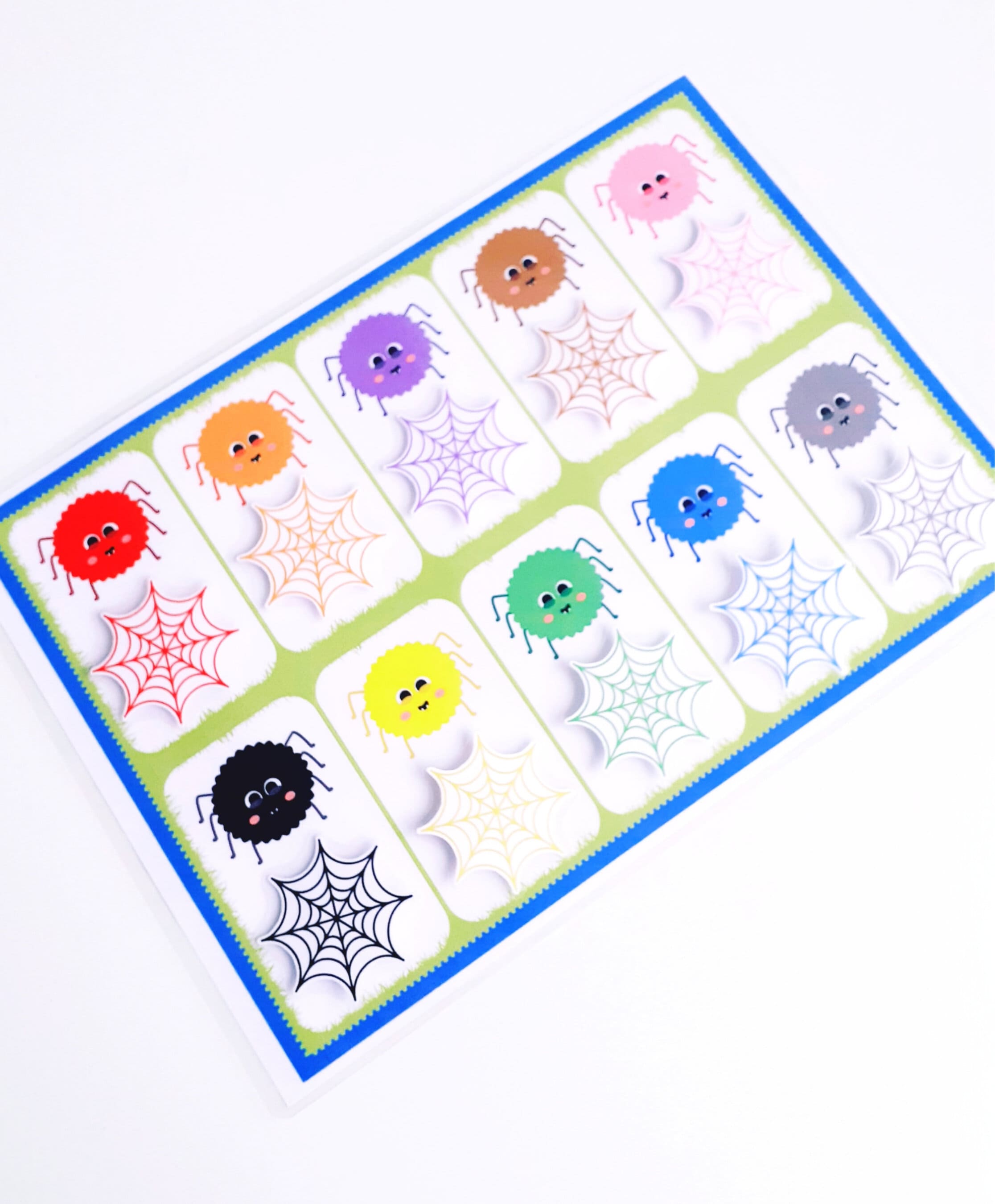 Color Matching Printable Color Matching Game Fine Motor - Etsy