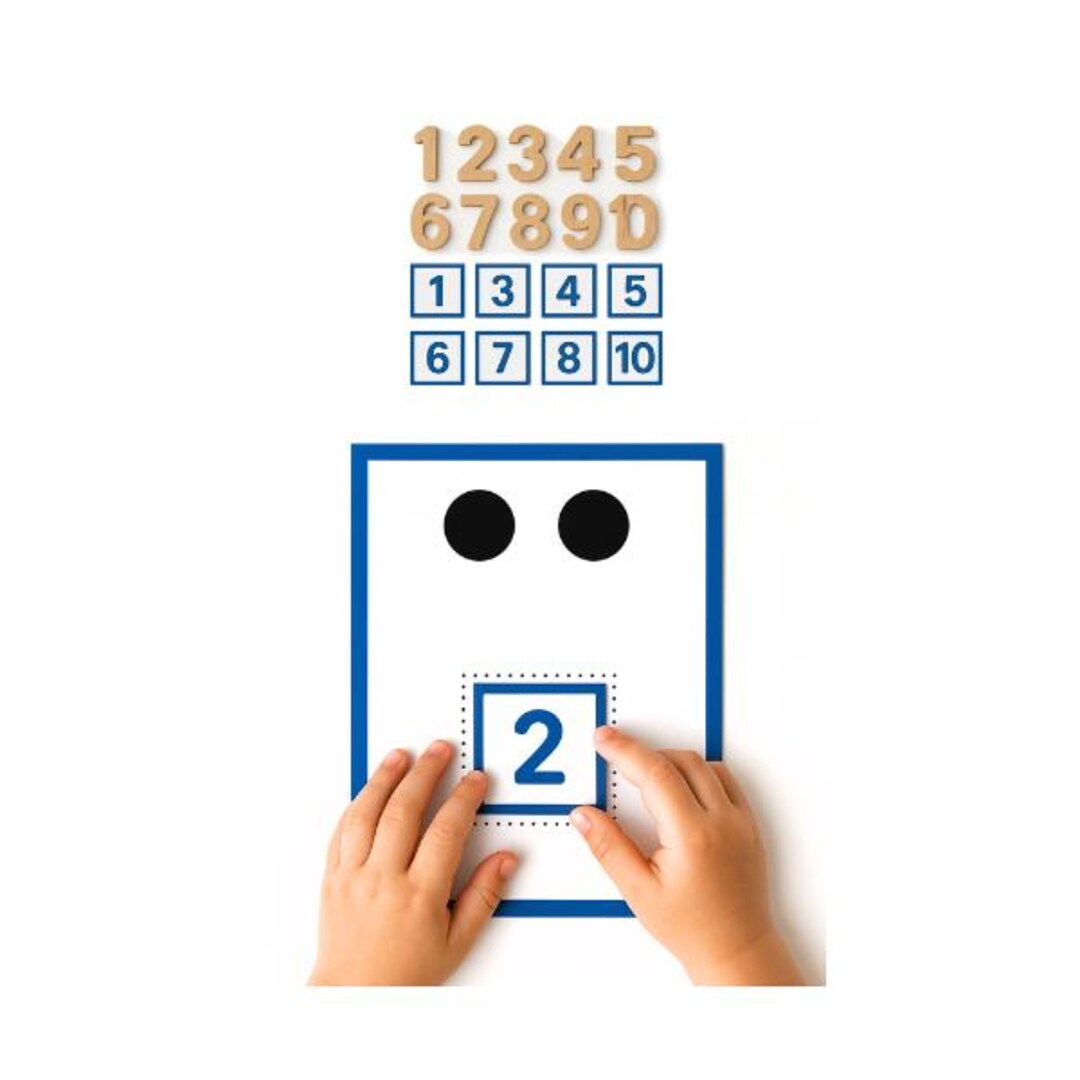 Learn to Count 1 to 10 – Montessori Math Activity for Toddlers and ...