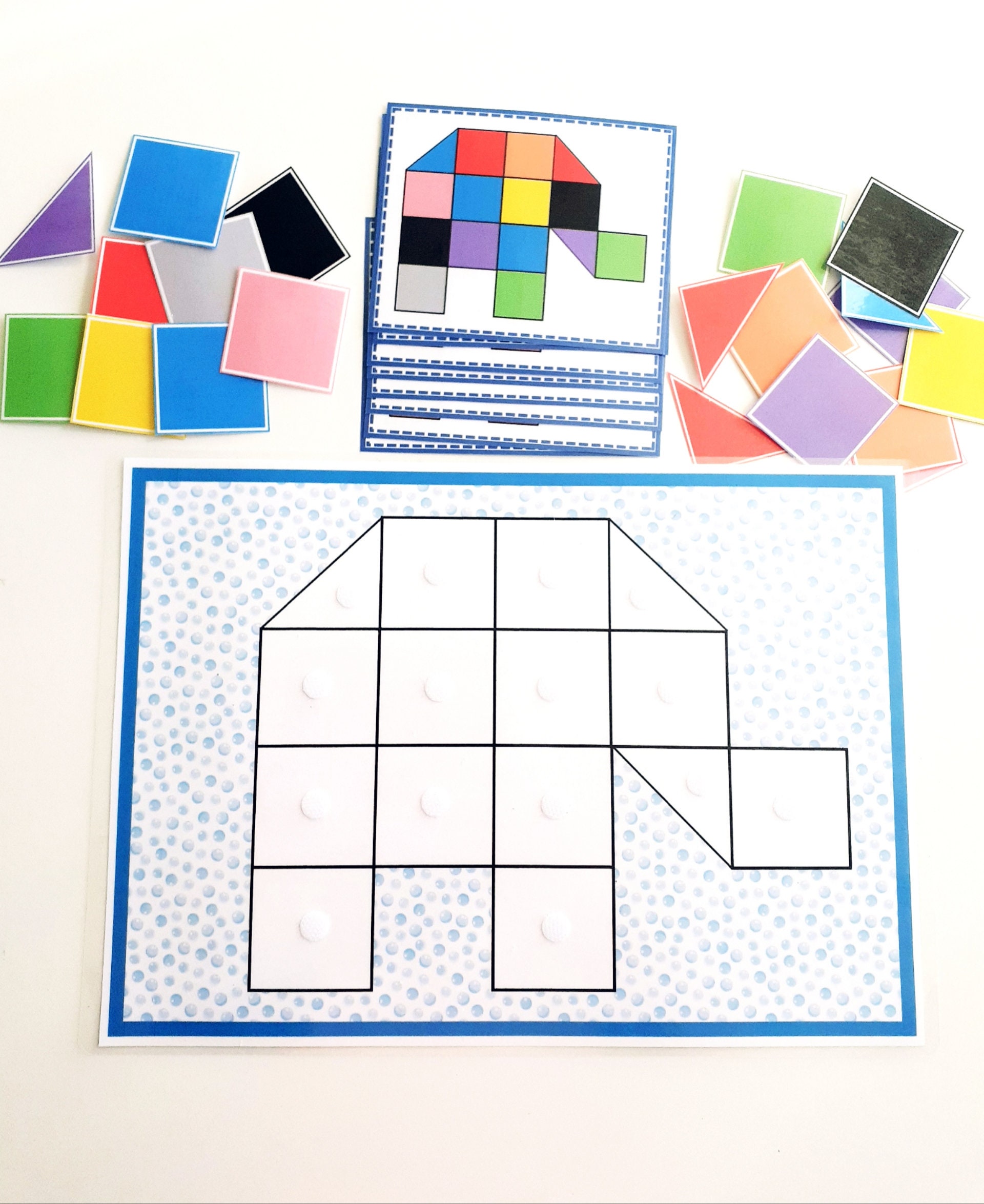Pattern Activity, Color Matching Game, Color Matching Worksheets ...