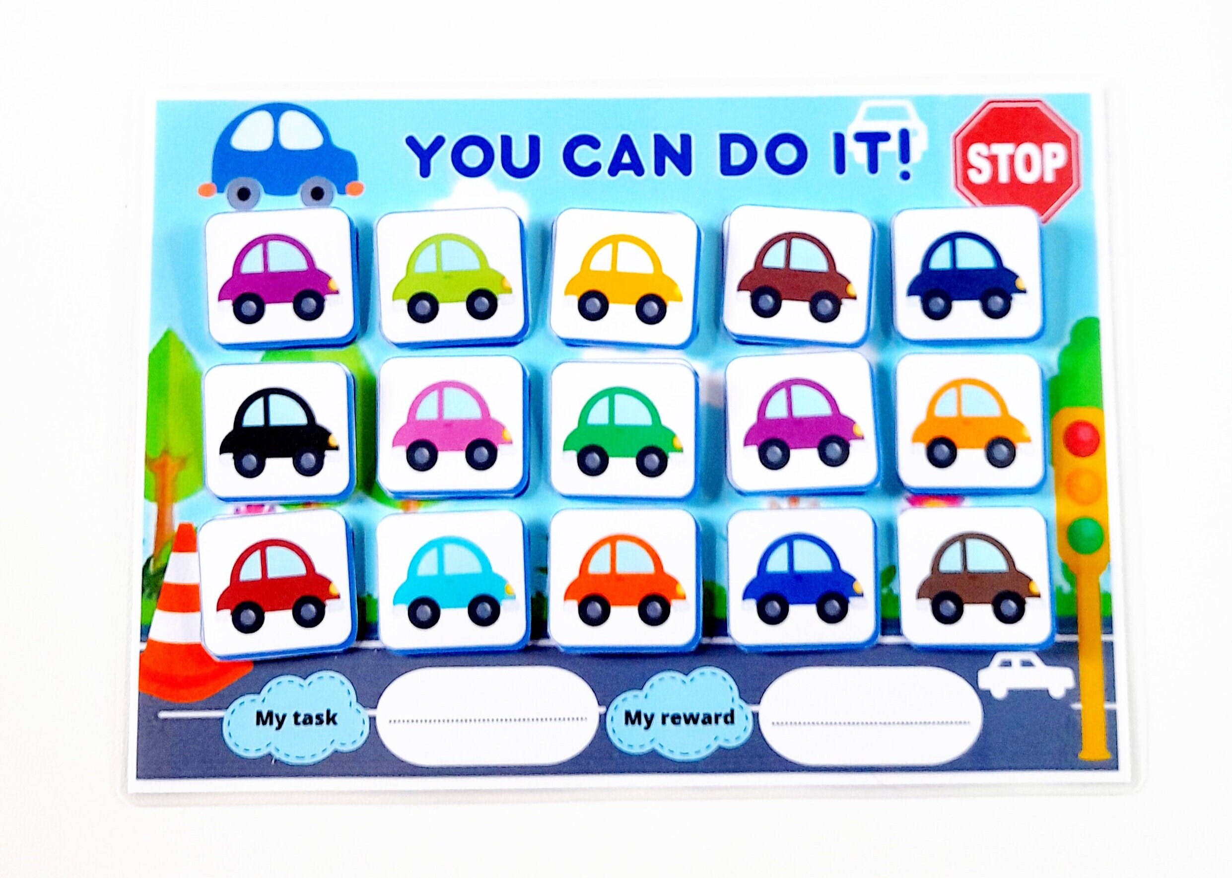 Car Reward Chart Printable Behaviour Chart Responsibility - Etsy