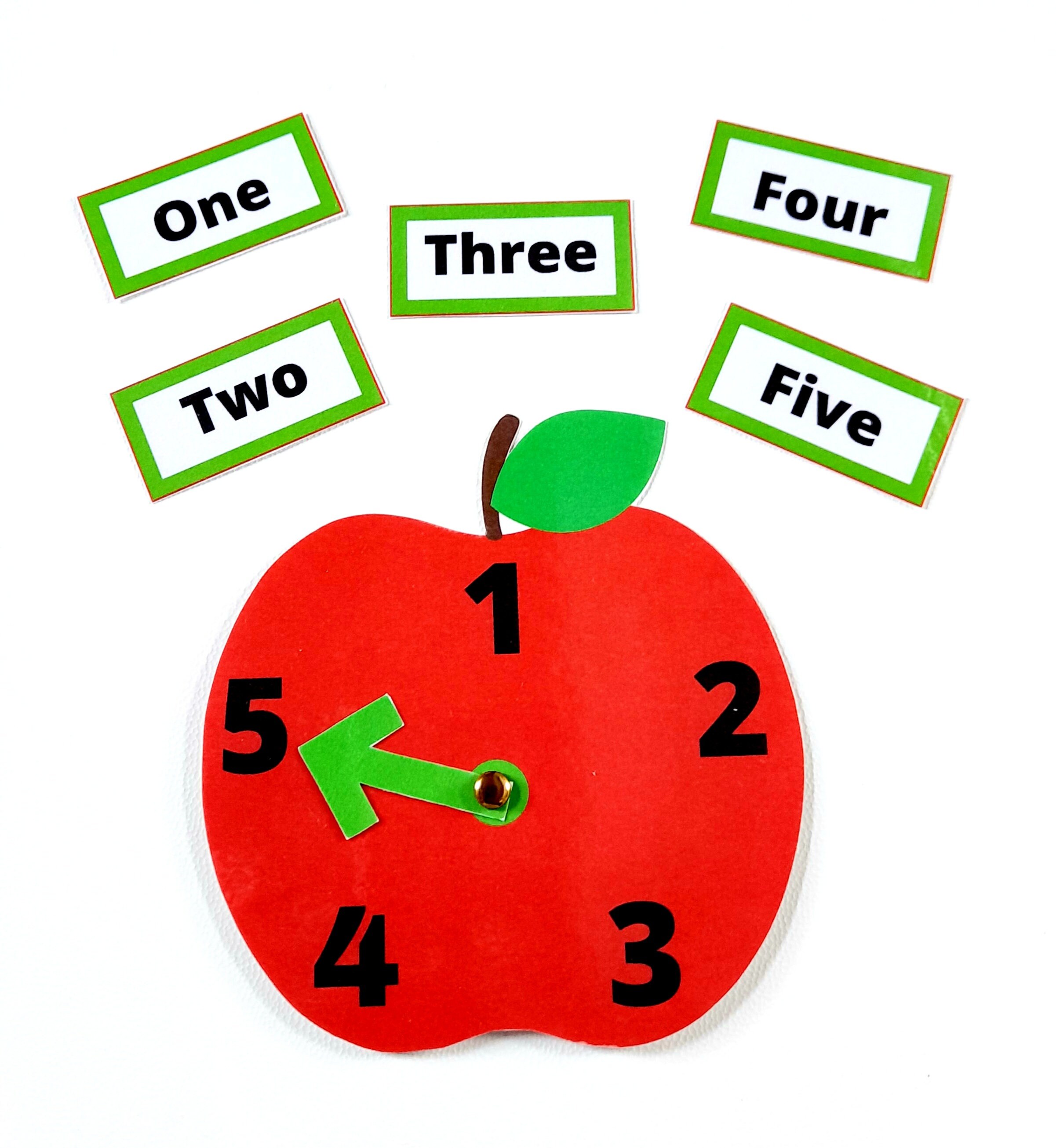 Apple Counting Activity, Preschool Counting, Kindergarten Worksheets ...