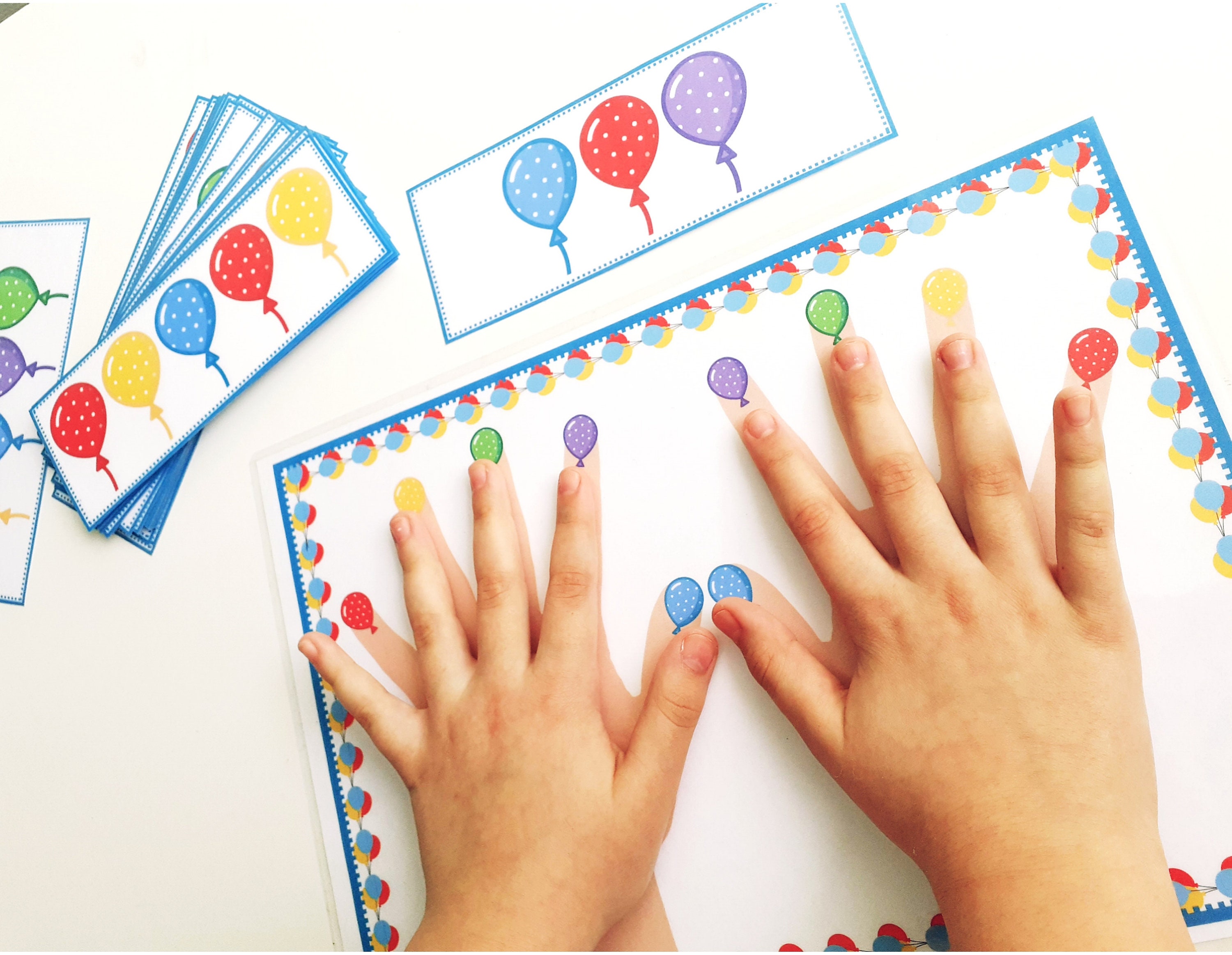 Hands on Montessori Activities, Color Matching Game, Fine Motor Skills ...