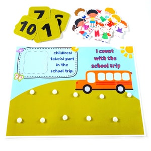 Printable Counting Activity and Learn to Count From 1- 10 for Kids - Etsy