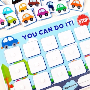 Car Reward Chart, Printable Behaviour Chart, Responsibility Chart ...